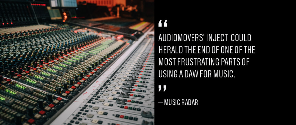 INJECT | Route Audio To & From Any DAW Audio Channel